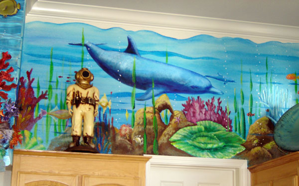Storied Walls - Ocean and Seaside Murals Gallery